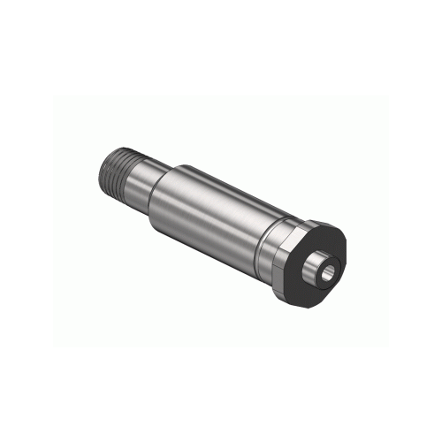 CGA-660 Nipple Stainless Steel 1/4" NPT, 3" Long - Hose Manufacturing